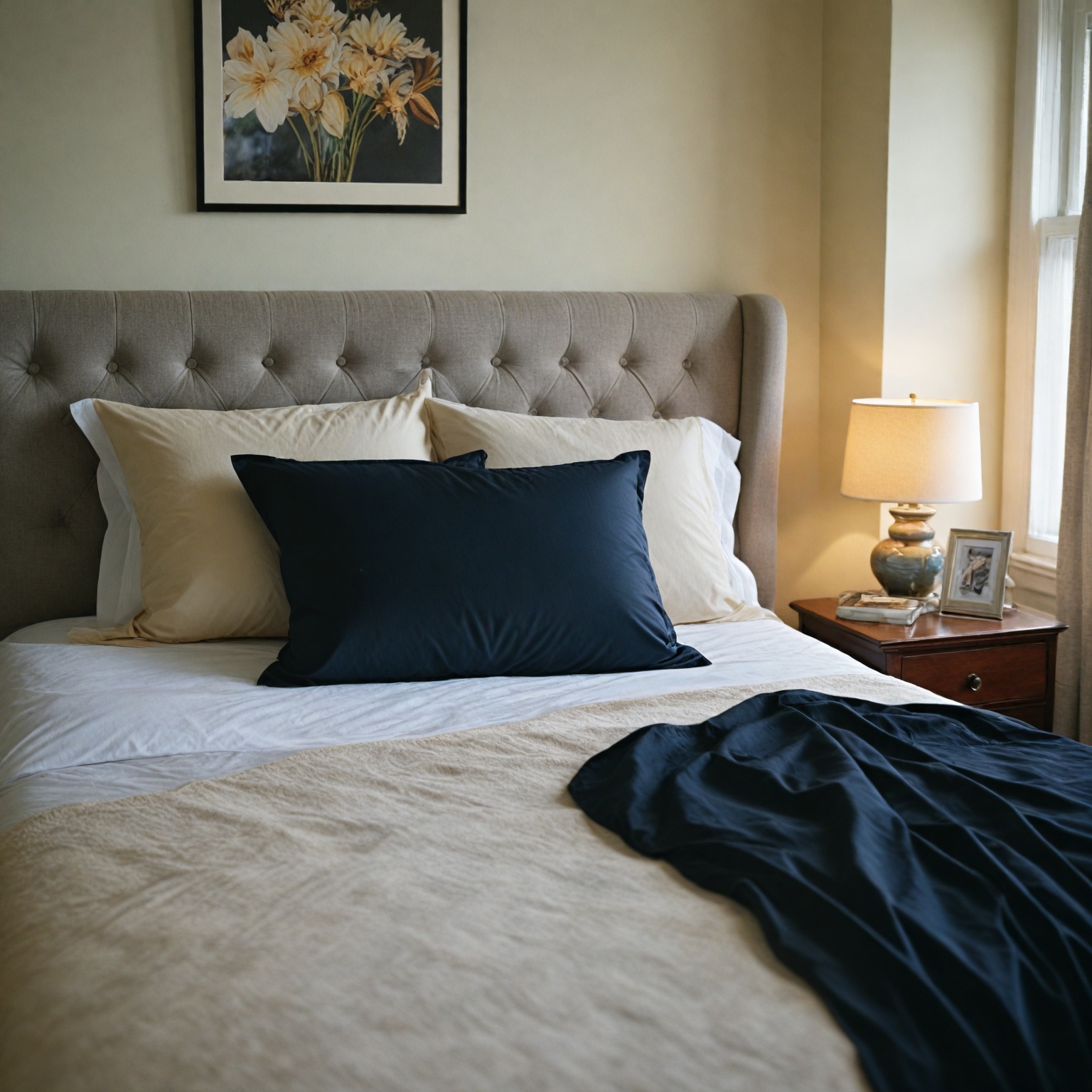 Drap housse noir : l’élégance discrète qui sublime le lit et le sommeil